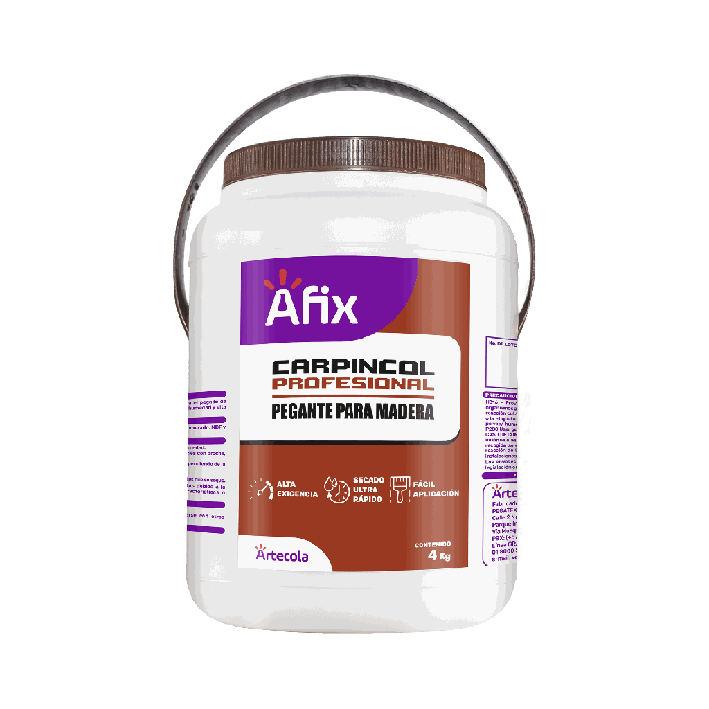 Afix Carpincol MR-60 X 1GLN - Caja de 4 | Artecola